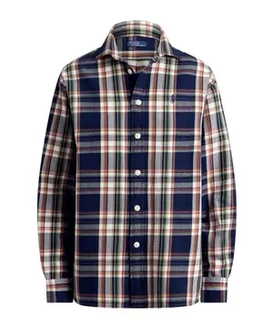 Polo Ralph Lauren Plaid Long Sleeve Collared Shirt