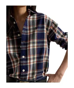 Polo Ralph Lauren Plaid Long Sleeve Collared Shirt