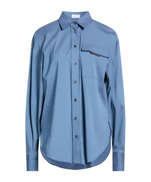Brunello Cucinelli Minimalist Shirt - Blue