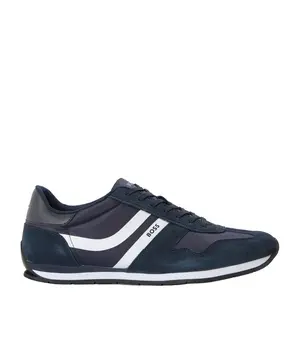 Hugo Boss Simple And Casual Running Shoes - Blue