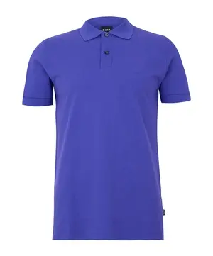Hugo Boss Shortsleeve Polo Shirt - Purple