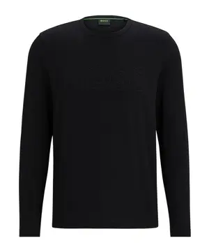 Hugo Boss Crew Neck Longsleeve Tee - Black