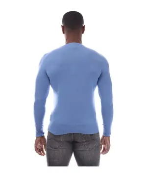Emporio Armani Crewneck Knit Sweater - Blue