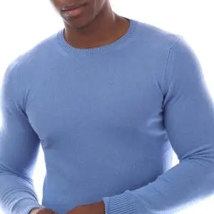 Emporio Armani Crewneck Knit Sweater - Blue