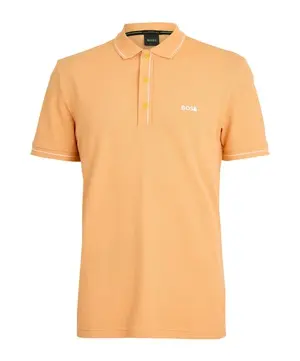 Hugo Boss Shortsleeve Polo Shirt - Yellow
