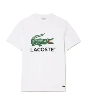 Lacoste Cotton Shortsleeve Tshirt - White