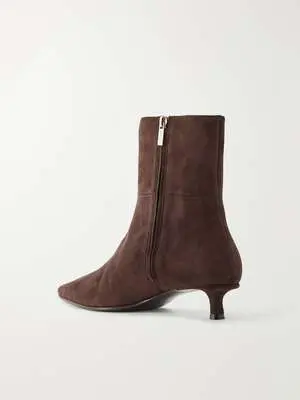 JIMMY CHOO Lory 35 Suede Ankle Boots