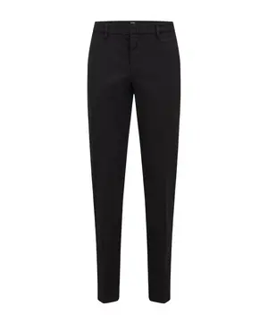 Hugo Boss Twill Casual Trousers - Black