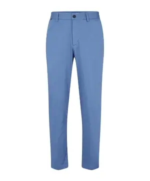 Hugo Boss Twill Chino Trousers - Blue