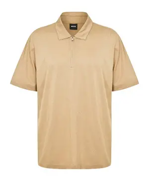 Hugo Boss Shortsleeve Polo Shirt - Nude