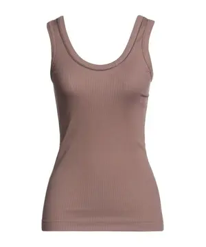 Brunello Cucinelli Sleeveless Solid-colored Stretch Top