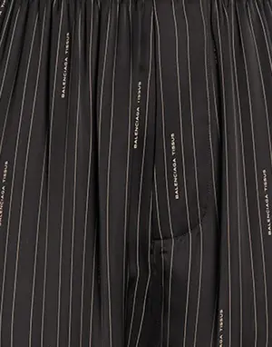 Balenciaga Striped Satin Pyjama Pants