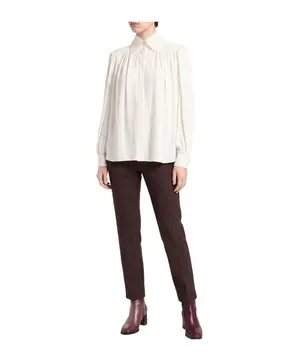 Chloé Solid-color Long-sleeve Shirt