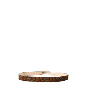 Isabel Marant Étoile Leopard Print Leather Belt