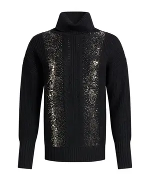 Max Mara Solid-color Wool Turtleneck Sweater
