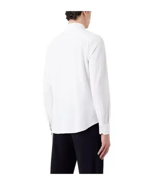 Emporio Armani Standcollar Fullzip Longsleeve Shirt