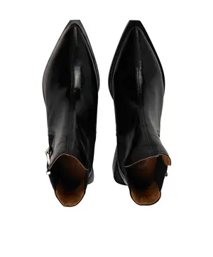 GANNI Glossy Ankle Boots