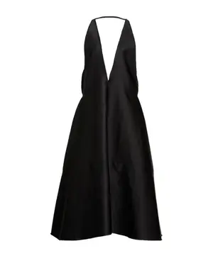 Marni Sleeveless Solid Satin Dress