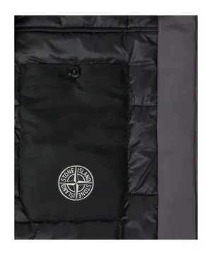 Stone Island Waterproof, Windproof Padded Jacket With Stand Collar