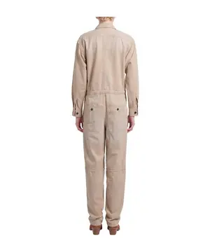 Isabel Marant Étoile Solid-color Long-sleeve Shirt Jumpsuit
