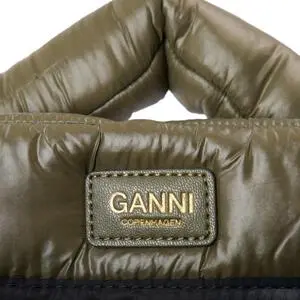 GANNI Quilted Tote Bag