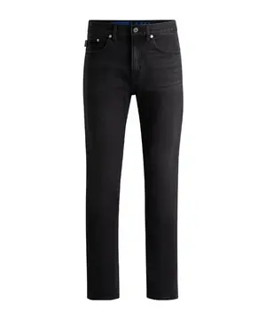 Hugo Boss Washed Straightleg Jeans - Grey