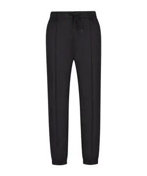 Emporio Armani Solid Color Trousers