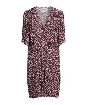 Isabel Marant Étoile Printed V-neck Short-sleeve Dress