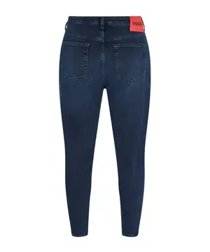 Hugo Boss Washed Slimfit Cropped Jeans