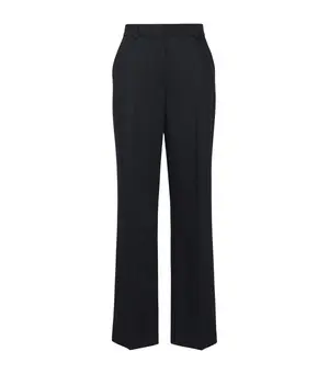 Max Mara Virgin Wool Tailored Trousers