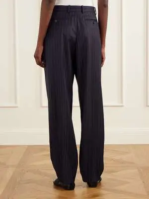 Givenchy Pinstriped Wool Tapered Pants