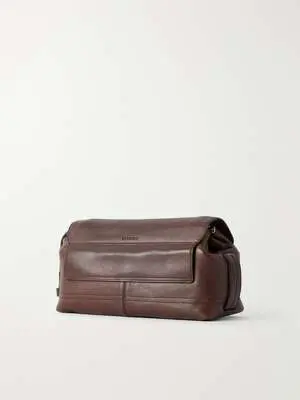 LEMAIRE Gear Small Textured-leather Shoulder Bag
