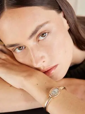 Cartier Baignoire Mini 18-karat Rose Watch