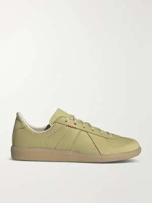 ADIDAS ORIGINALS Hartcopy Bw Army Decon Suede-trimmed Leather Sneakers - Yellow