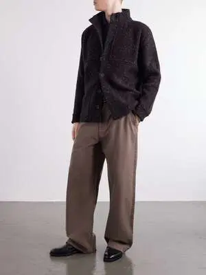 Inis Meáin Storm Merino Wool And Cashmere-blend Cardigan