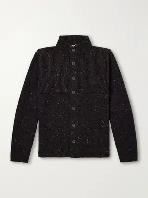 Contrast Stitching Cardigans For Men