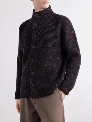 Inis Meáin Merino Wool And Cashmere-blend Cardigan