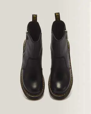 Dr. Martens Spence Zip Leather Heeled Boots