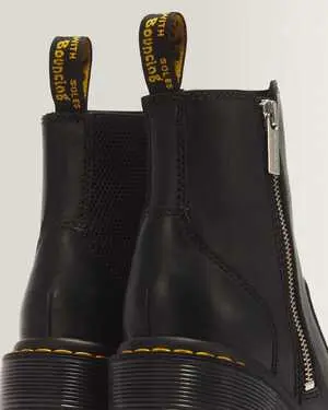 Dr. Martens Spence Zip Leather Heeled Boots