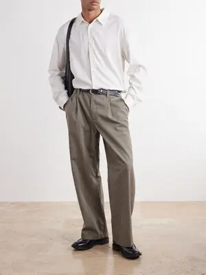 Our Legacy Still Wide-leg Wool-blend Chinos