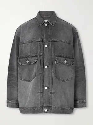 GRAPHPAPER Selvage Denim Jacket - Black
