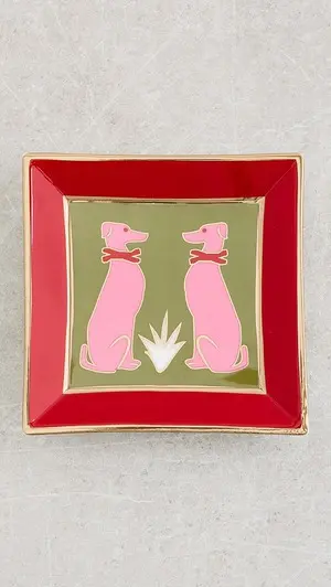 Jonathan Adler Playa Greyhounds Square Tray