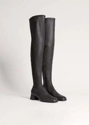ME+EM Low Block Over Knee Stretch Boot