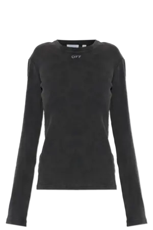 Off-White Long Sleeve Top