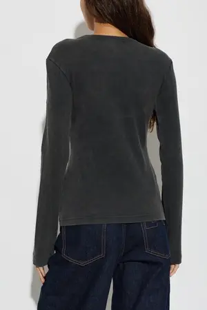 Off-White Long Sleeve Top