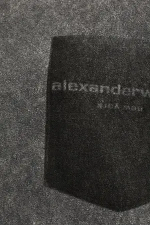 Alexander Wang T-shirt With Logo