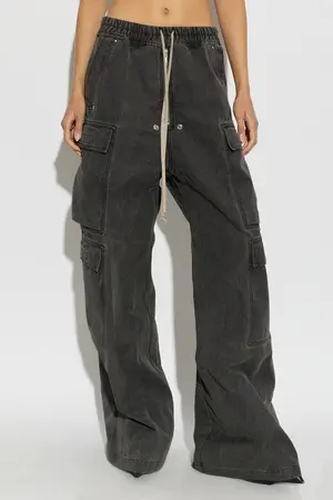 Rick Owens Wide-leg Cargo Pants