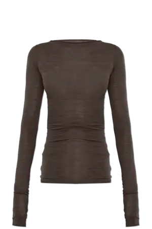 Rick Owens Rick Owens Long Sleeve Top Grey