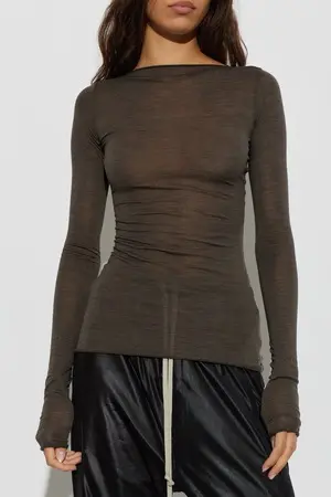 Rick Owens Long Sleeve Top - Grey