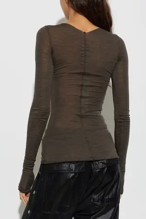 Rick Owens Long Sleeve Top - Grey